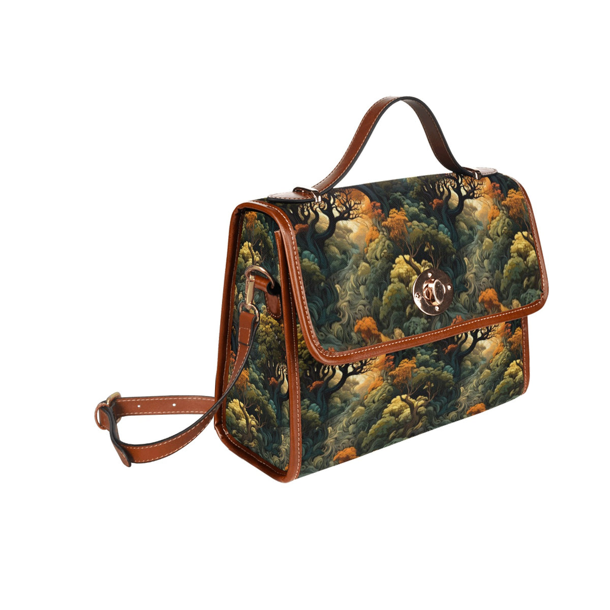 Enchanted forest satchel handbag Bag – Pigeon Overlord